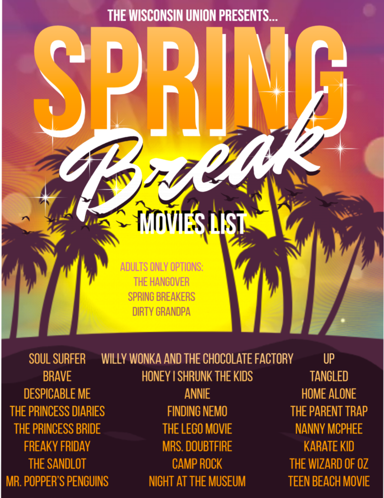 The Wisconsin Union’s Guide to a COVID Friendly Spring Break | Terrace ...
